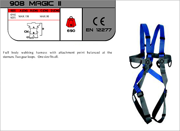 CAMP 908 - Magic-II Harness | Max Safety & Engineering Services Sdn Bhd ...